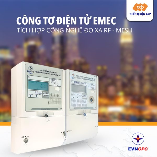 Các Loại Công Tơ Điện Tử EMEC Được Sử Dụng Phố Biến